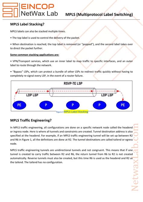 mpls multiprotocol label switching pdf