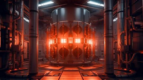 Premium Ai Image Balancing Safety And Power A Nuclear Reactor