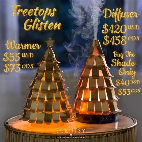 Treetop Glisten Regal Trees Reflect The Beauty Of The Season Available In A Warmer Diffuser