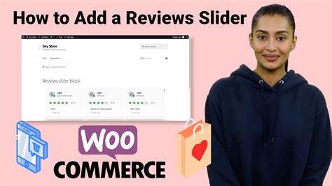 how to add a review slider in woocommerce cusrev blog