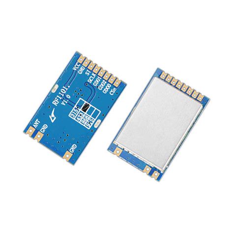 Rf Transceiver Module Using Ti Cc1101 20mw Fsk Front End Modules Rf1101 G Nicerf