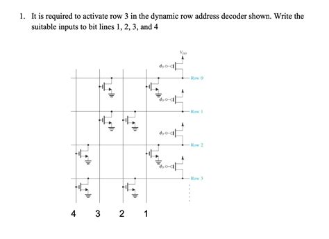 Solved It Is Required To Activate Row In The Dynamic Row Chegg Com