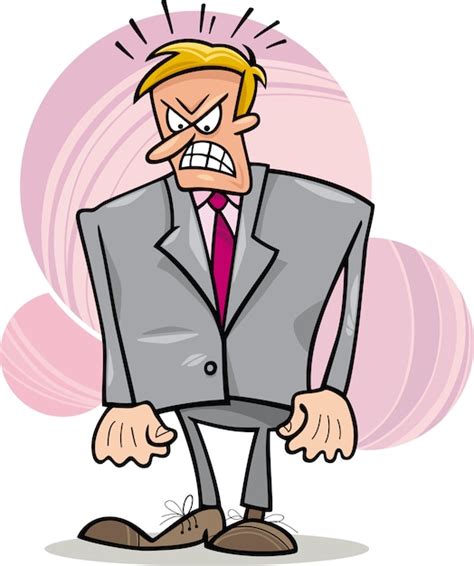 Premium Vector Angry Boss