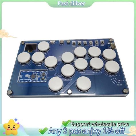 จอยสติ๊ก 14key Hitbox คีย์บอร์ด Arcade Stick Controller สําหรับ Ps4 Ps3 Switch Steam Arcade