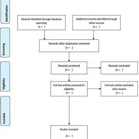 Prisma Flow Diagram For The Scoping Review Process Prisma Preferred