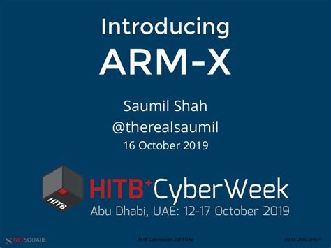 Introducing Arm X