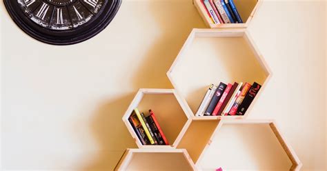 Hexagon Bookshelf And Cat Tree Diy Jukuka