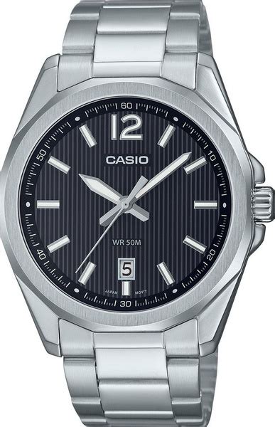 Японские кварцевые часы Casio Collection Mtp E725d 1a на стальном браслете с водозащитой 5 Бар