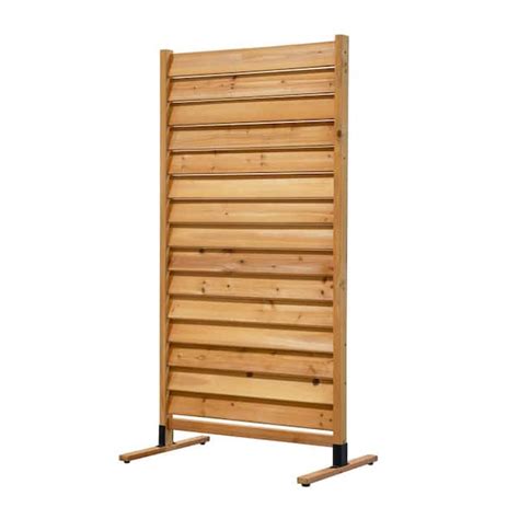 Cedar Wood Fence Panels The Home Depot