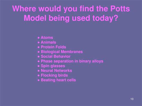 Ppt The Potts Model Partition Function Powerpoint Presentation Free
