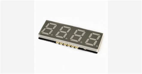 0 39 4 Digit Smd 7 Segment Display