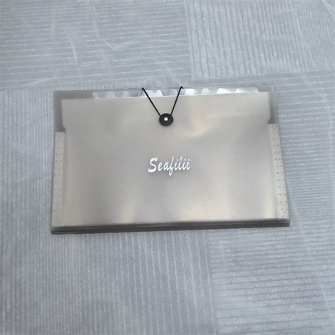 Long Expanding File Foder With 13 Pockets Accordion File Paper Storage Organizer Expandable