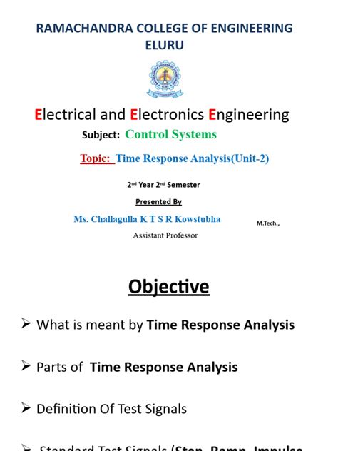 08 05 2021 Cs Time Response Analysis Pdf