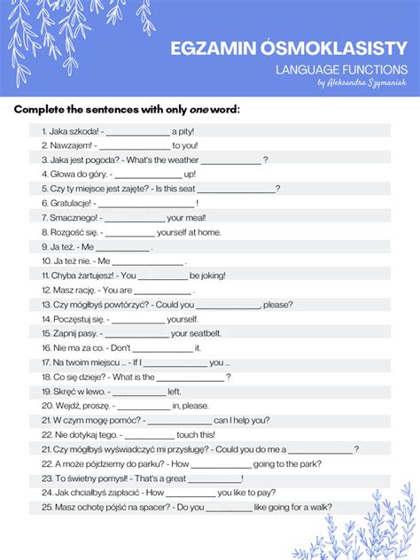 language functions pdf