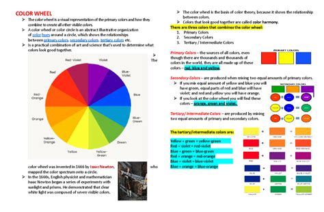 COLOR WHEEL LECTURES FOR DRESSMAKING COLOR WHEEL The Color Wheel Is A Visual Representation Of