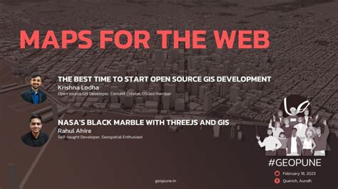 Krishna Lodha On Linkedin Geo Pune Gis