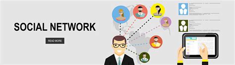 소셜 네트워크 개념입니다 웹 사이트 인포그래픽 디자인을 위한 플랫 디자인 일러스트레이션 통신 시스템 및 기술 개념에 대한 스톡 벡터 아트 및 기타 이미지 Istock