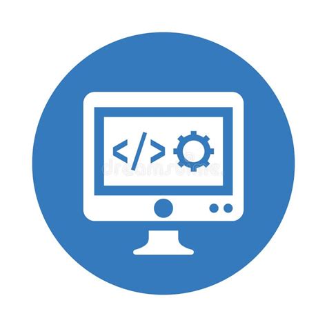 Custom Coding Symbol Programming Line Icon Outline Vector Sign Stock Vector Illustration Of