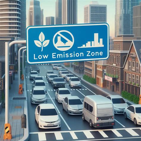 Low Emission Zones Designating Areas Where Only Low Emission Veh Stock