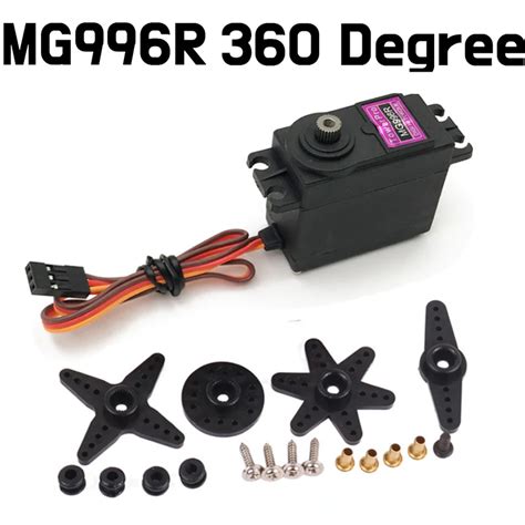 Mg996r Metal Gear Micro Servo Motor 360 Degree In Pakistan