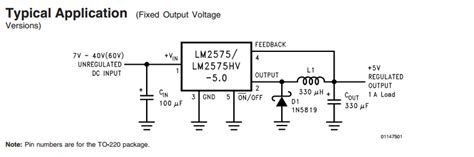 Lm2576s Adj Simple Switcher 3a Step Down Voltage Regulator