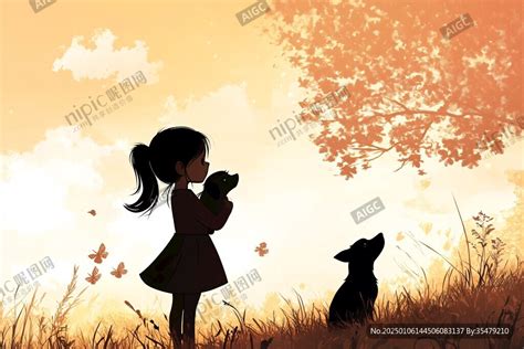 Ai创作图孤单的小女孩插画 小孩与小狗剪影 美好童年插画 意境儿童插画 治愈系儿童插画 午后的小女孩插画 唯美小女孩插画 女孩风景画 独自野餐的小姑娘壁纸 文艺梦境小女孩手绘 女孩眺望素材