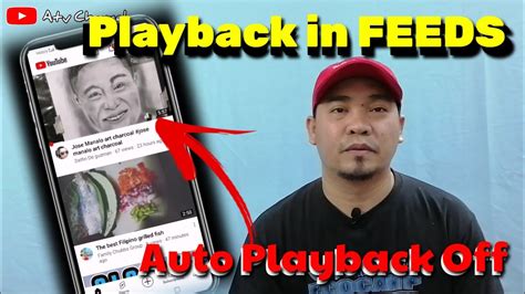 HOW TO TURN OFF PLAYBACK IN FEEDS YOUTUBE AUTO PLAY VIDEO IN FEEDS YOUTUBE 2021 ATV CHANNEL
