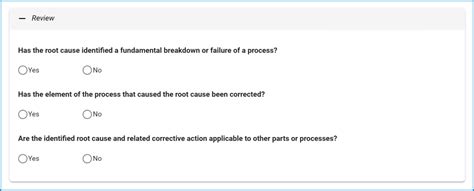Root Cause Action Items