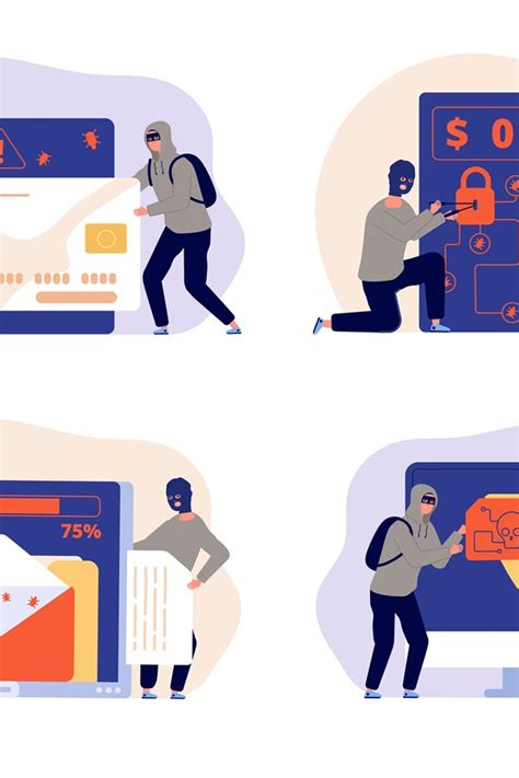 Information Hacking Spy Hacker Phishing Internet Money Fra