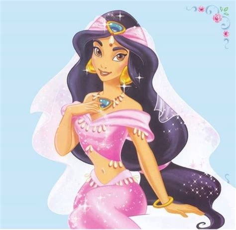 Princess Jasmine In Her Sparkling Pink Outfit Disney Princess Jasmine