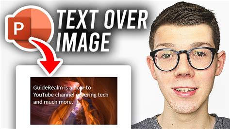 How To Put Text Over Image In Powerpoint Full Guide Youtube