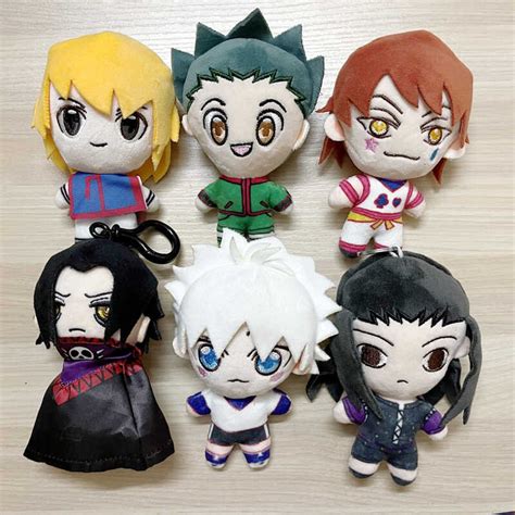 13cm Hunter Plush Doll Killua Zoldyck Gon Freecss Kurapika Hisoka
