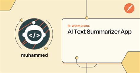 Ai Text Summarizer App Postman Api Network