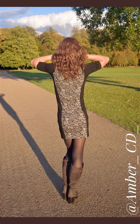 Tgirls Crossdressers Amber Sweater Dress Girls Dresses Sexy Pretty Photography Sweaters