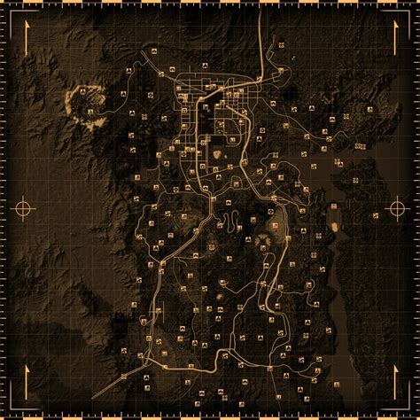 Fallout 3 World Mapfallout 3 Full Map All Locations