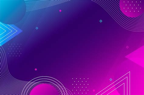 Free Vector Gradient Abstract Geometric Background