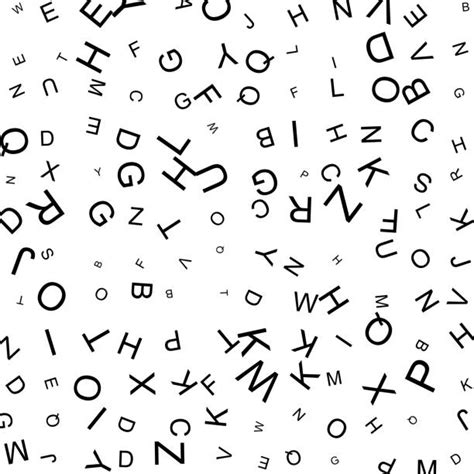 2800 Alphabet Letters Falling Stock Illustrations Royalty Free