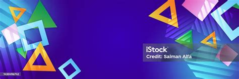 현대 다채로운 추상 웹 배너 배경 창조적 인 디자인 사각형 삼각형 원 하프톤 및 점이있는 배너 디자인 벡터 추상 그래픽 디자인 배너 패턴 배경 템플릿 0명에 대한 스톡 벡터