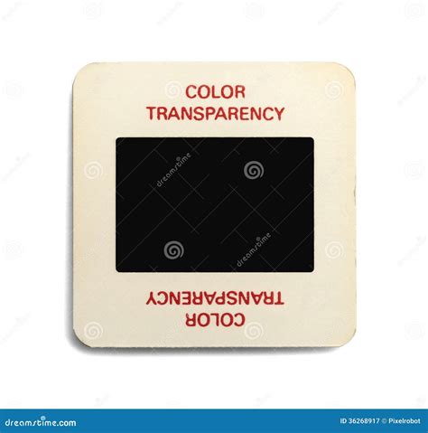 Color Transparency Stock Image Image Of Imagery Photograph 36268917