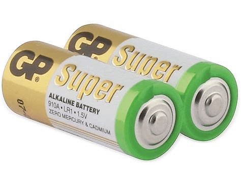 GDP Lady-Batterien-Set SUPER Alkaline 2 Stück Alkaline Batterien, 1.5 ...