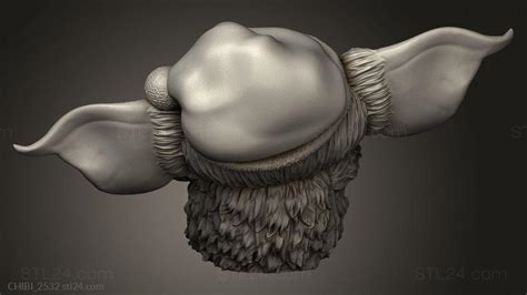 Chibi Funko Gizmo Hex Barbie Car Santa Hat Chibi 2532 3d Stl Model