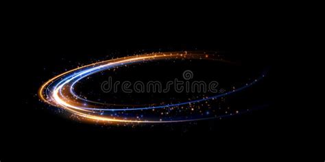 Abstract Light Trails A Visual Journey Of Cosmic Patterns And Colors