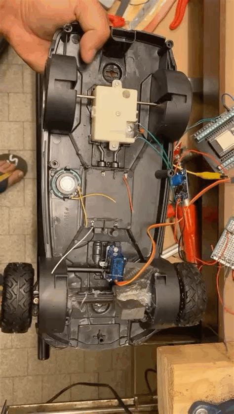 Rc Car With 3 3v Dc Motor And Servo 9g R Esp32