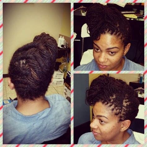 Sisterlocks Updo Style By Tan Sisterlocks Styles Updo Natural Hair Updo Natural Hair Styles