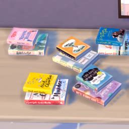 Download Custom Stack Of Books The Sims 4 Mods Curseforge
