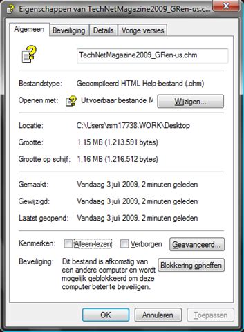 My CHM File Is Not Displayed Correctly Robert Smit MVP Blog