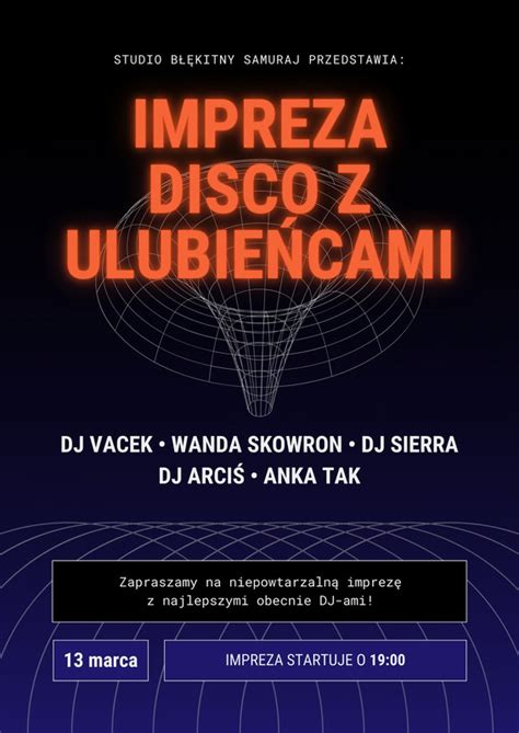 Szablony I Wzory Ulotek Muzycznych