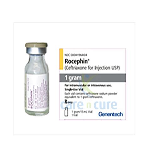 Buy Rocephin 1gm I M 1s Online In Qatar View Usage Benefits And Side Effects