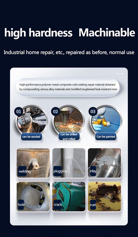 Hest Resistant Up To 650 ℃ Verve High Temperature Glue Iron Glue Strongest Super Strong Metal