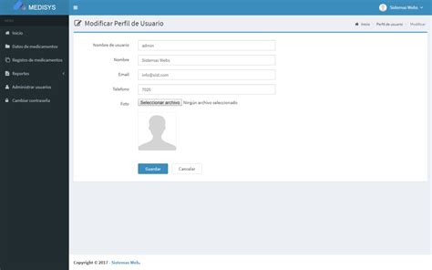 Sistema Web De Inventario De Medicamentos Con Php Y Mysql Sistemas Web